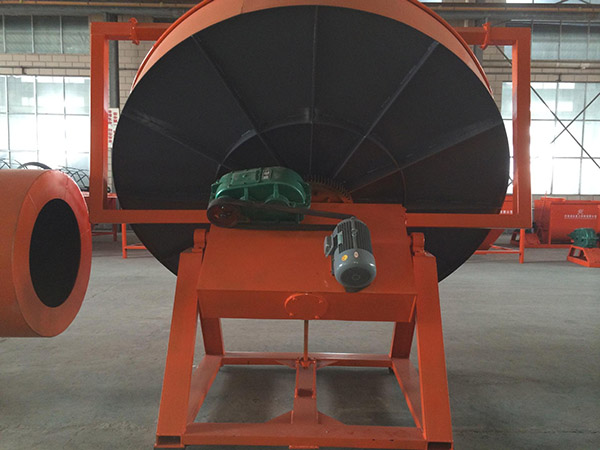 2 - 5mm Granules Organic Fertilizer Disc Pelletizer / Sludge Ball ...