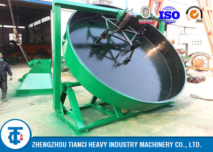 Organic Disc Fertilizer Granulator Machine , Organic Fertilizer Disc ...